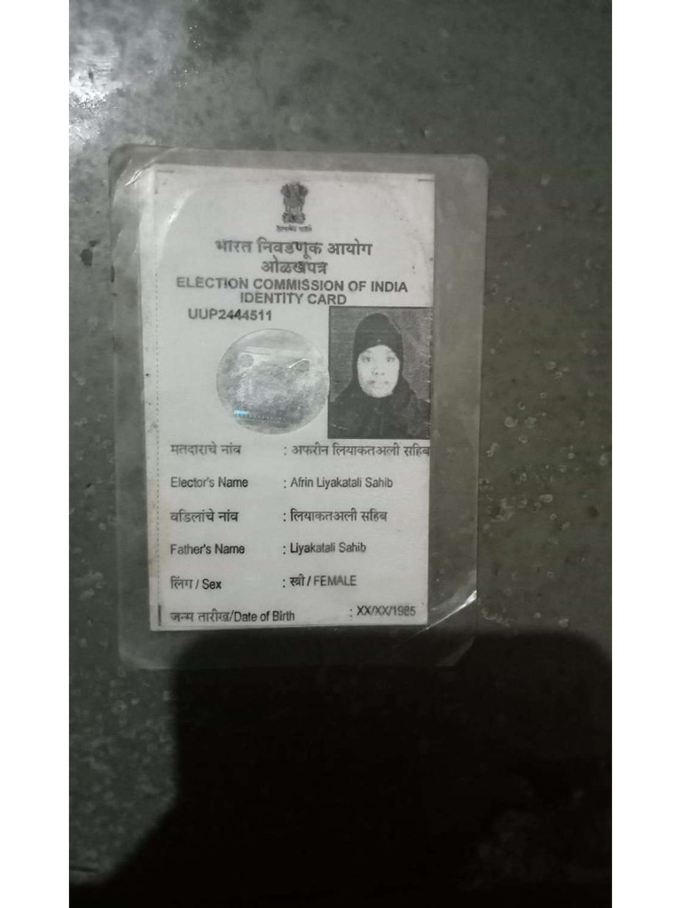 A Voter ID | PDF