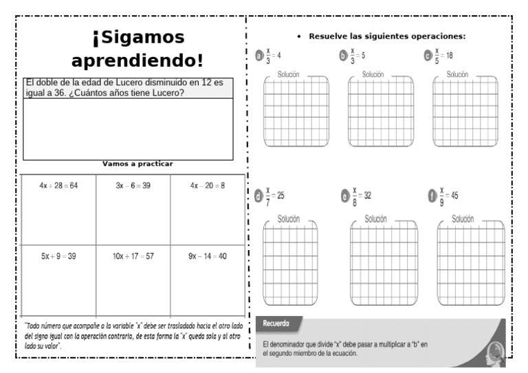 Sigamos Aprendiendo | PDF