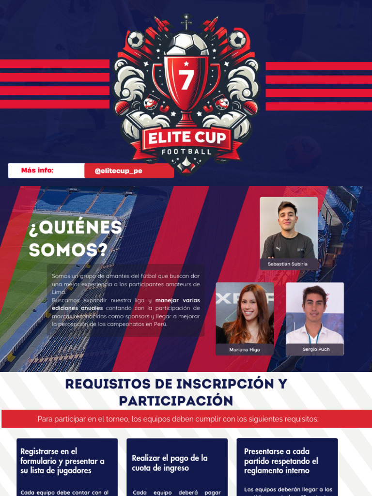 Elite Cup Brochure PDF | PDF | Asociación de Futbol | Deportes