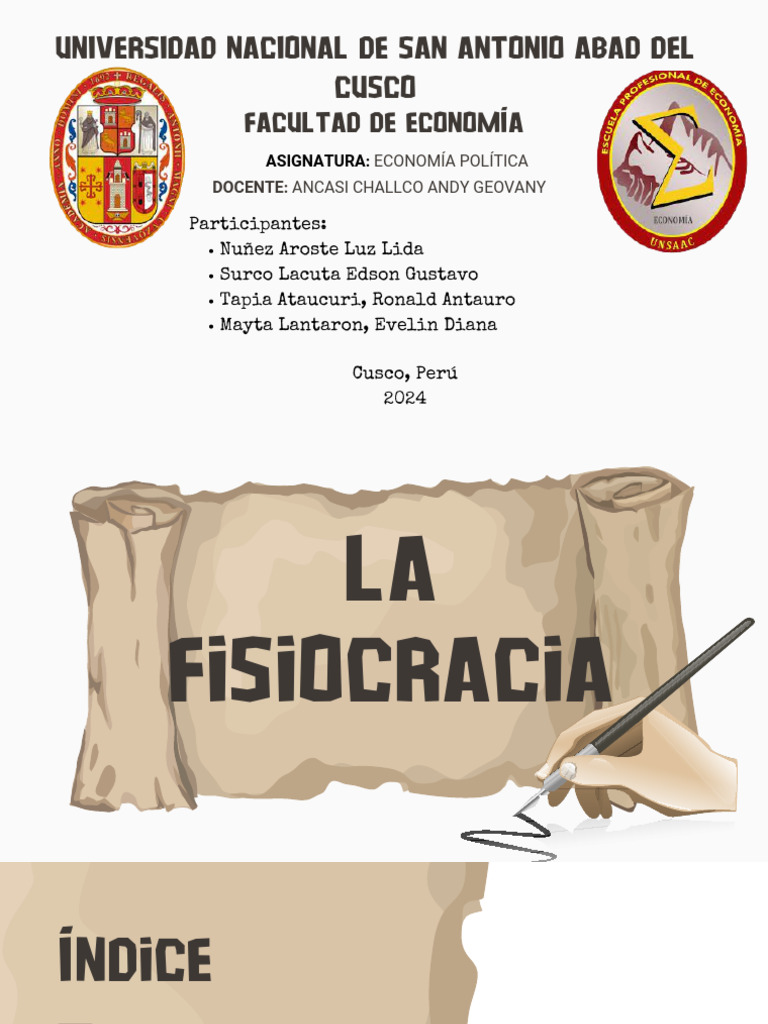 FISIOCRACIA | PDF | Historia del pensamiento económico | Mercantilismo