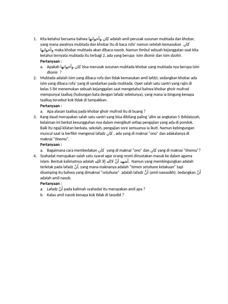 Soal Angkatan 5 Ibt | PDF