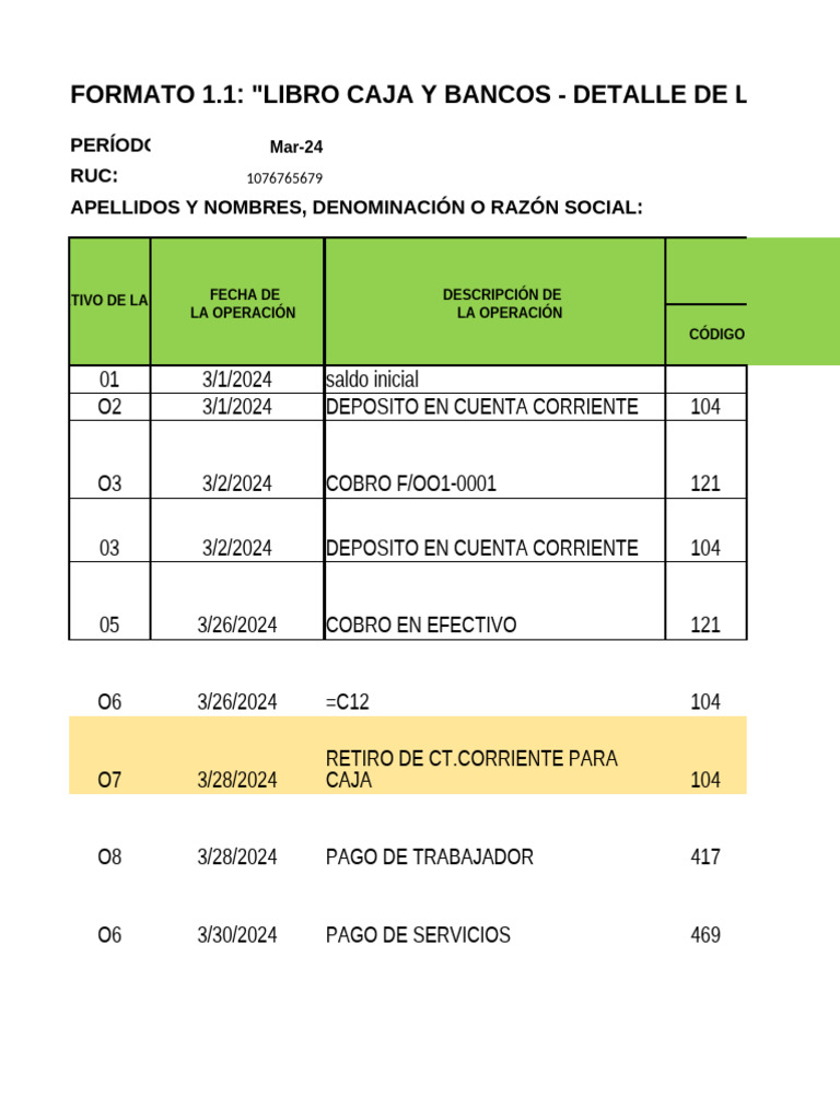 Ejericio 2 | PDF | Bancos | Cuenta de transacción