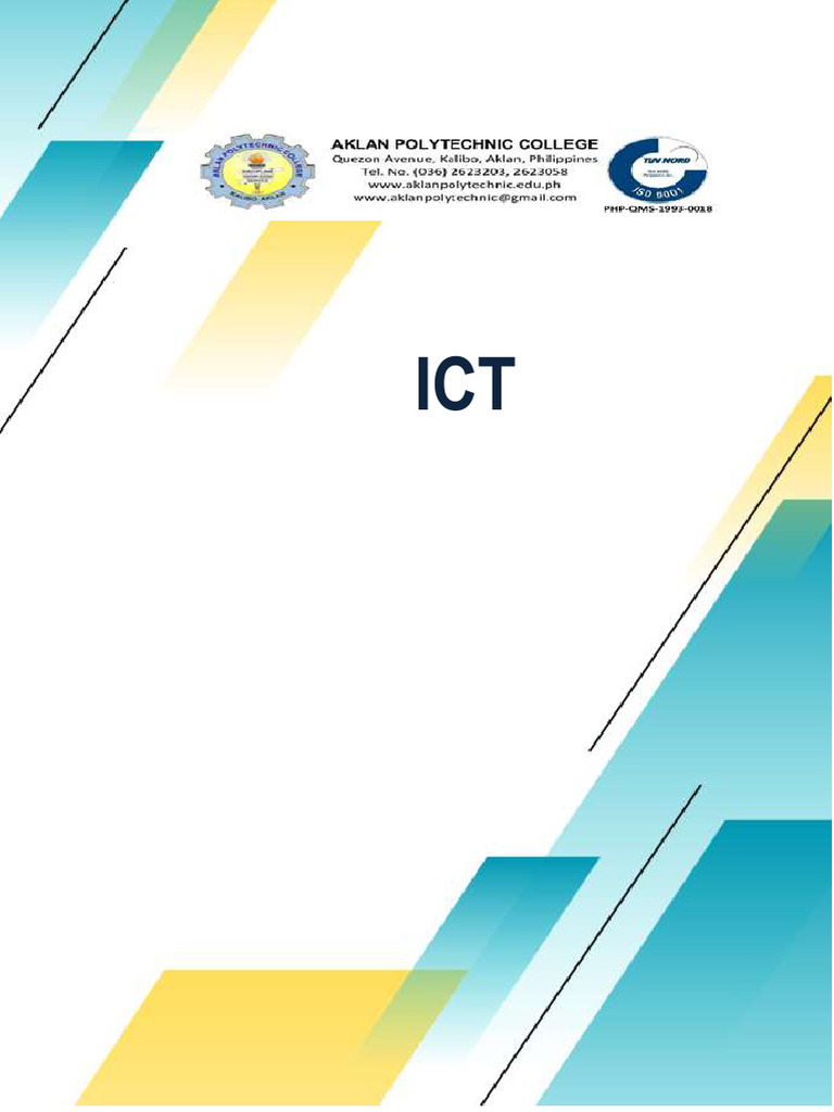 ICT-MODULE-3-2024-25 | PDF | Computer Network | Educational Technology