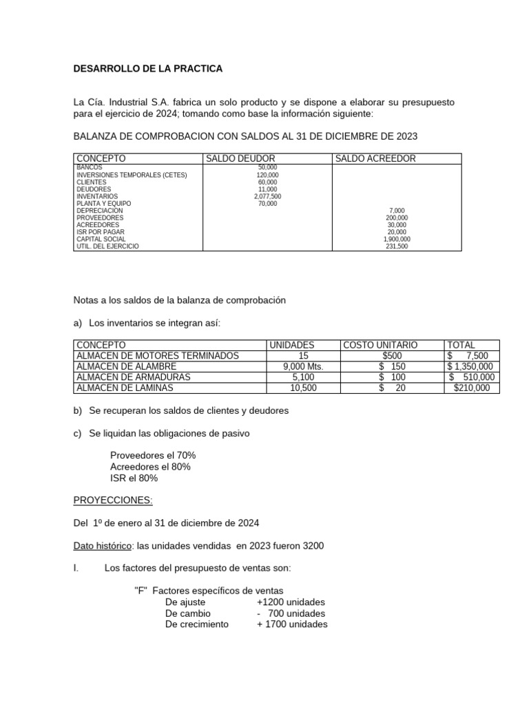 Clase2 - r2 AHJ775 125ACSV11B LACE802 Practica - de - Presupuestos | PDF | Presupuesto | Economias