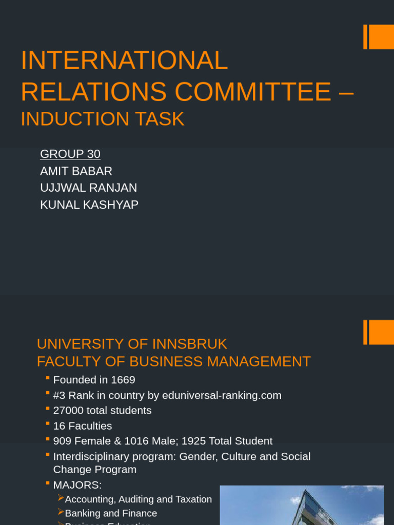 IRC-Induction Task-Group 30 | PDF | Business