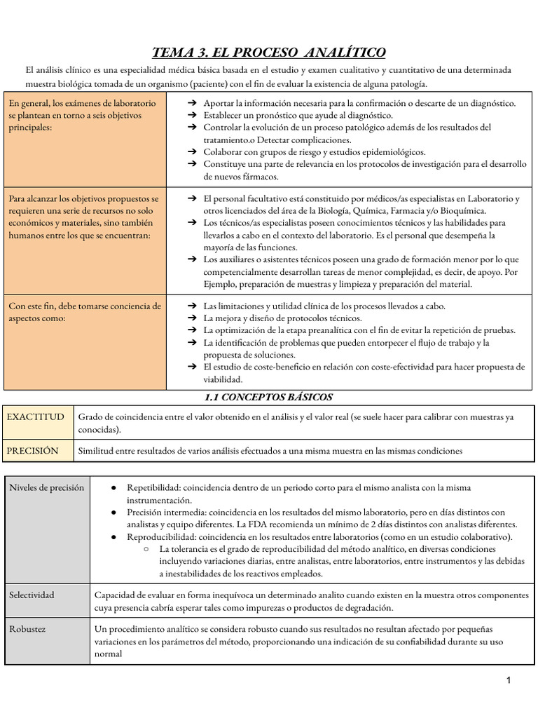 Tema 3. GMB | PDF | Sensibilidad y especificidad