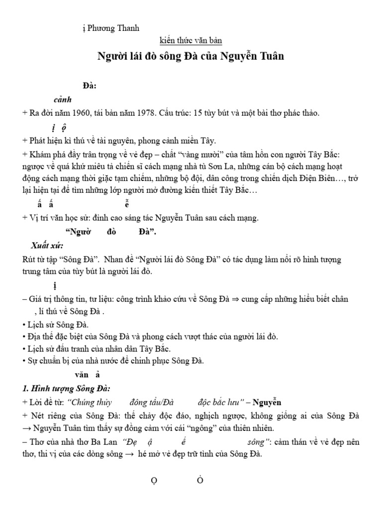 Nguoi Lai Do Song Da | PDF