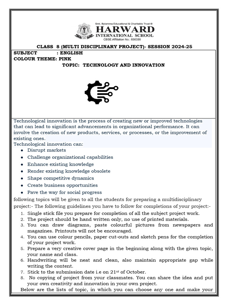 grade Viii MDP 2024 final | PDF | Science | Social Sciences