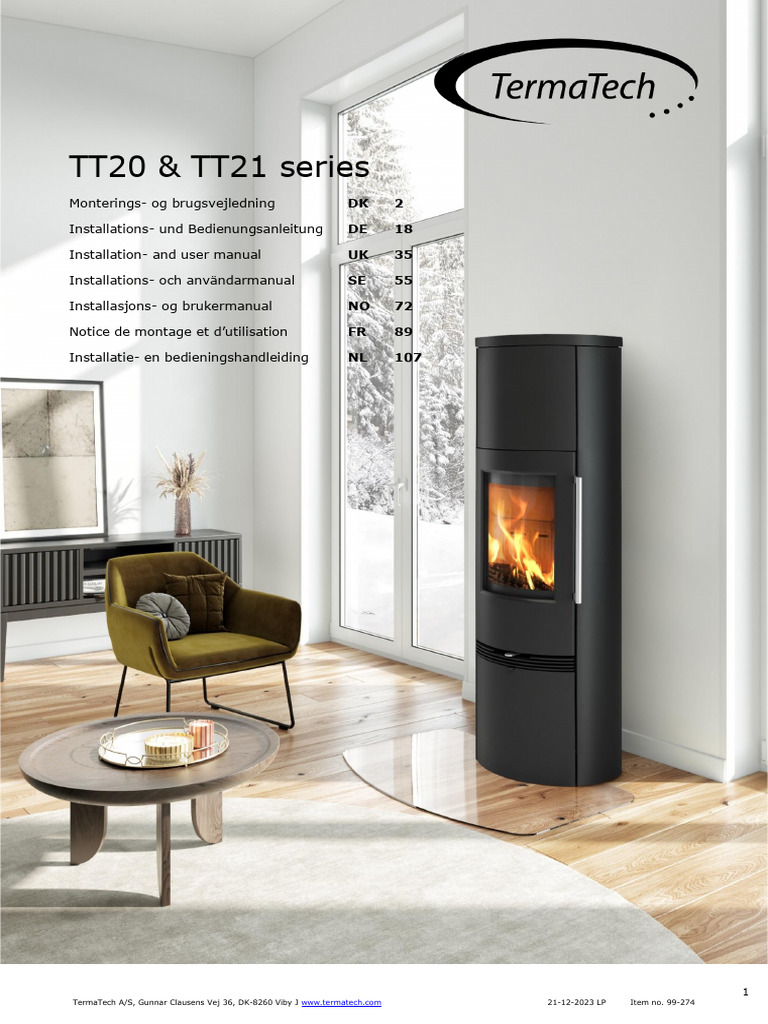 Thermatech TT20_usermanual_Ofen | PDF