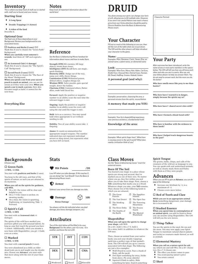 OSW_Fillable_Druid | PDF