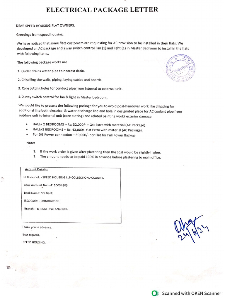 electrical package | PDF