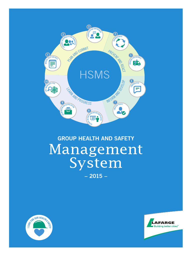 Lafarge 2015 Health and Safety Management System | PDF | Emergency ...