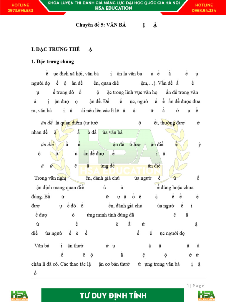 Chuyn 5 - VN BN NGH Lun | PDF