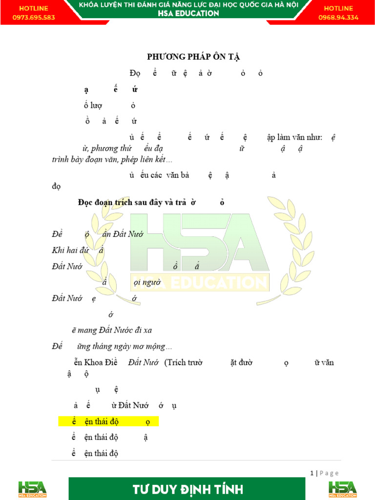 NHM 5 - C Hiu NG Liu TR Li 1 Cu Hi NH | PDF