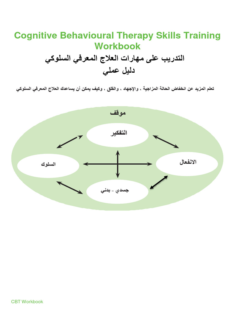Cognitive Behavioural Therapy Skills Training Workbook | PDF