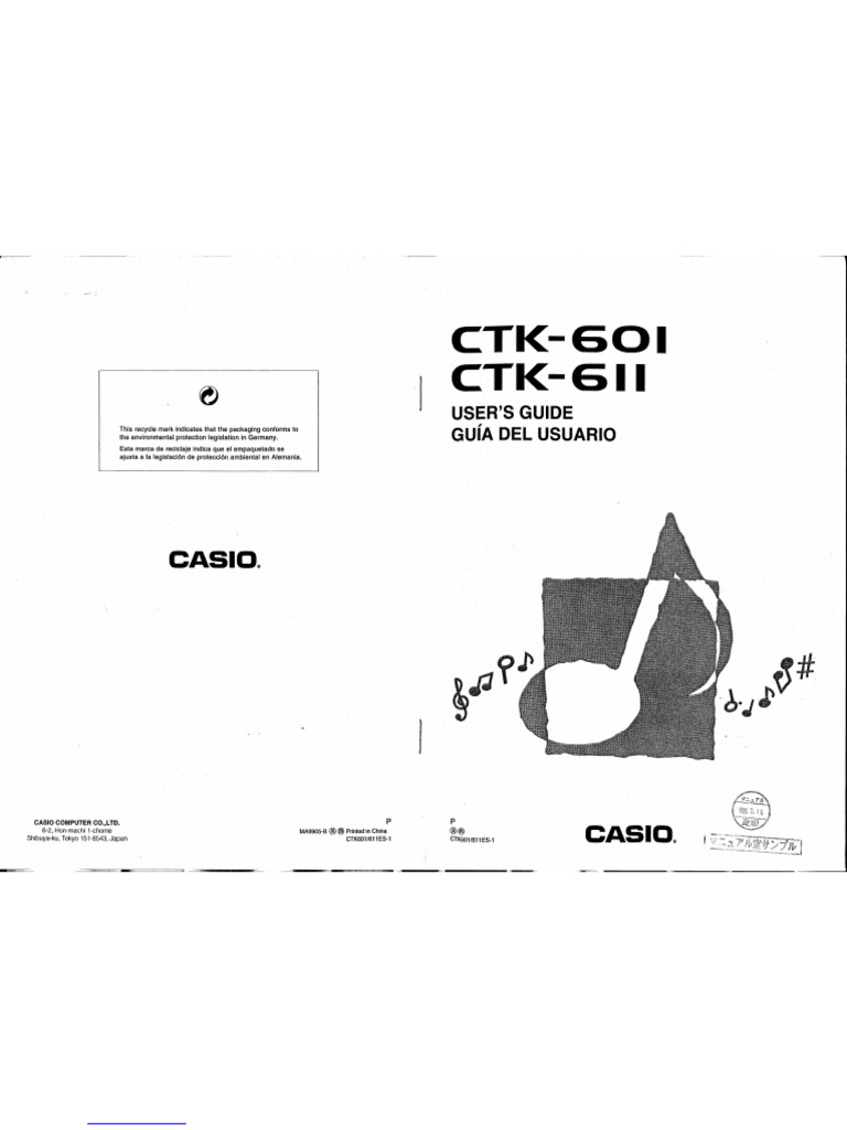 CTK 601 | PDF | Computers