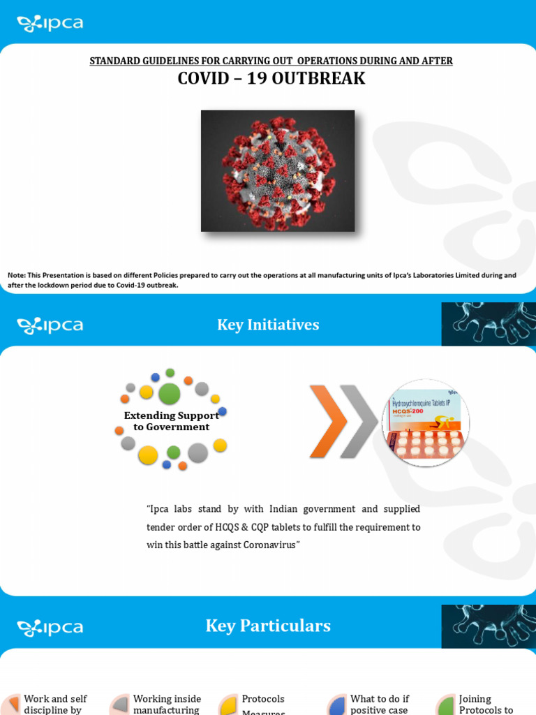 Ipca Covid-19 Presentation 2 | PDF | Epidemiology | Global Health