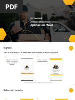 Tutorial de Como Usar La App de Pedidos Ya - Rider | PDF