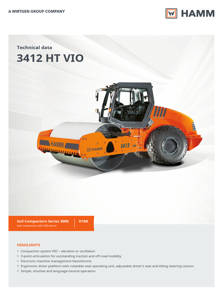 O8428v83 3412 HT VIO H180 enGB | PDF | Horsepower | Tire