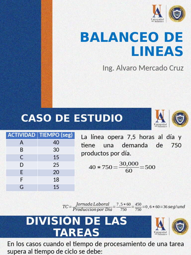 Balanceo de Lineas - 2 | PDF
