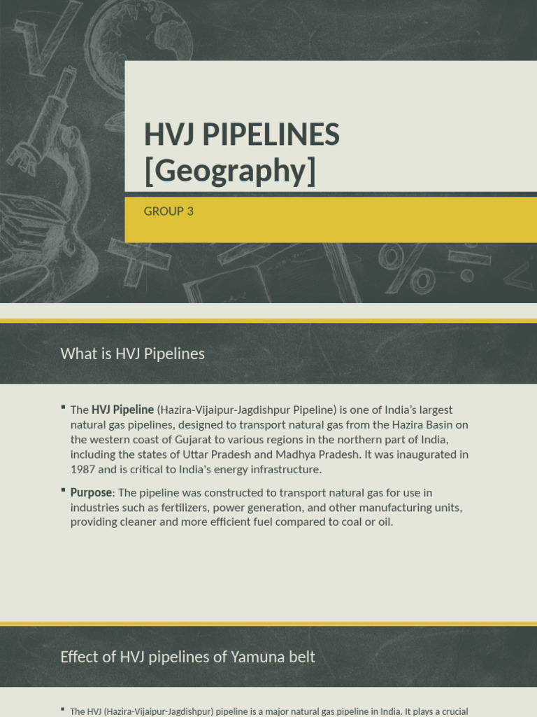 HVJ Pipeline: Transforming India's Energy | PDF | Natural Gas ...