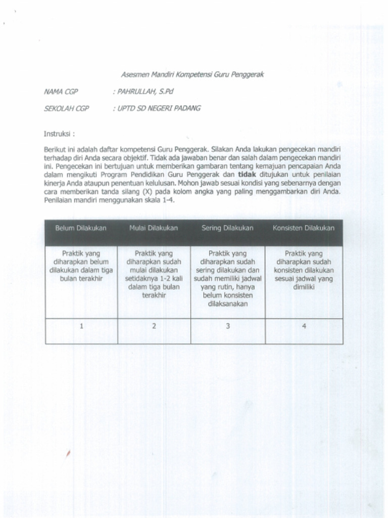 Asesment Guru-1 | PDF