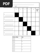 Trap Score Sheet | PDF