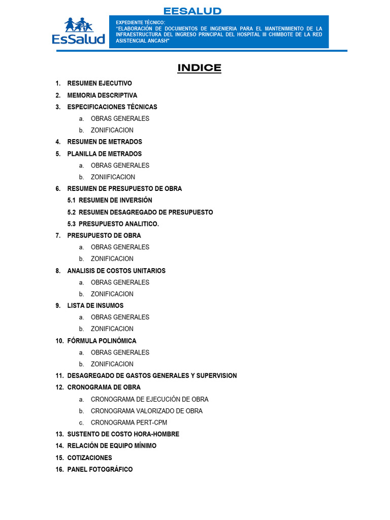 02 Indice Actualizado | PDF