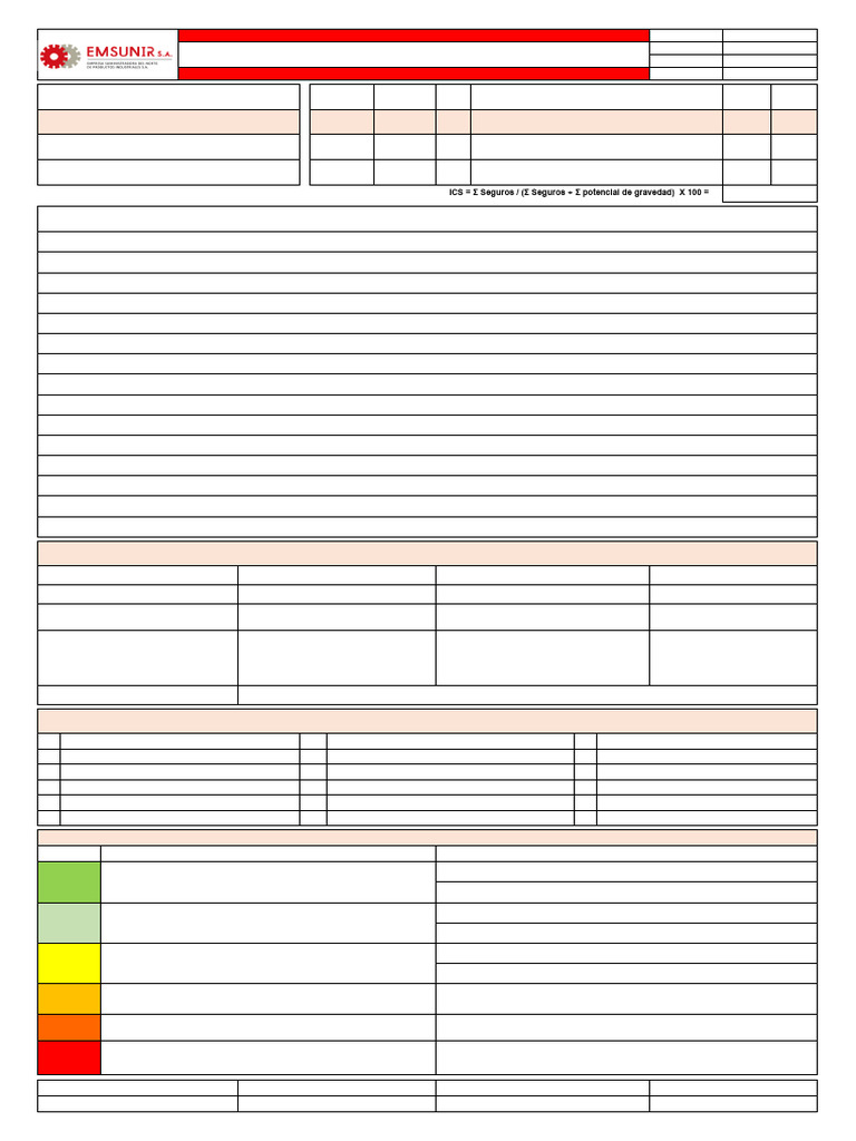 EMS-FR-SSMA-101 V01 Observación de Riesgos en El Trabajo (ORT) | PDF | Sicología