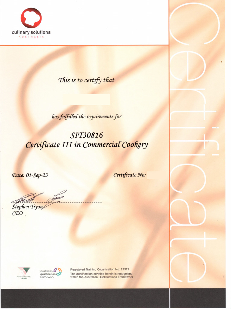 CERT III đỏ | PDF