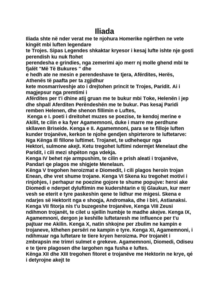 Iliada | PDF