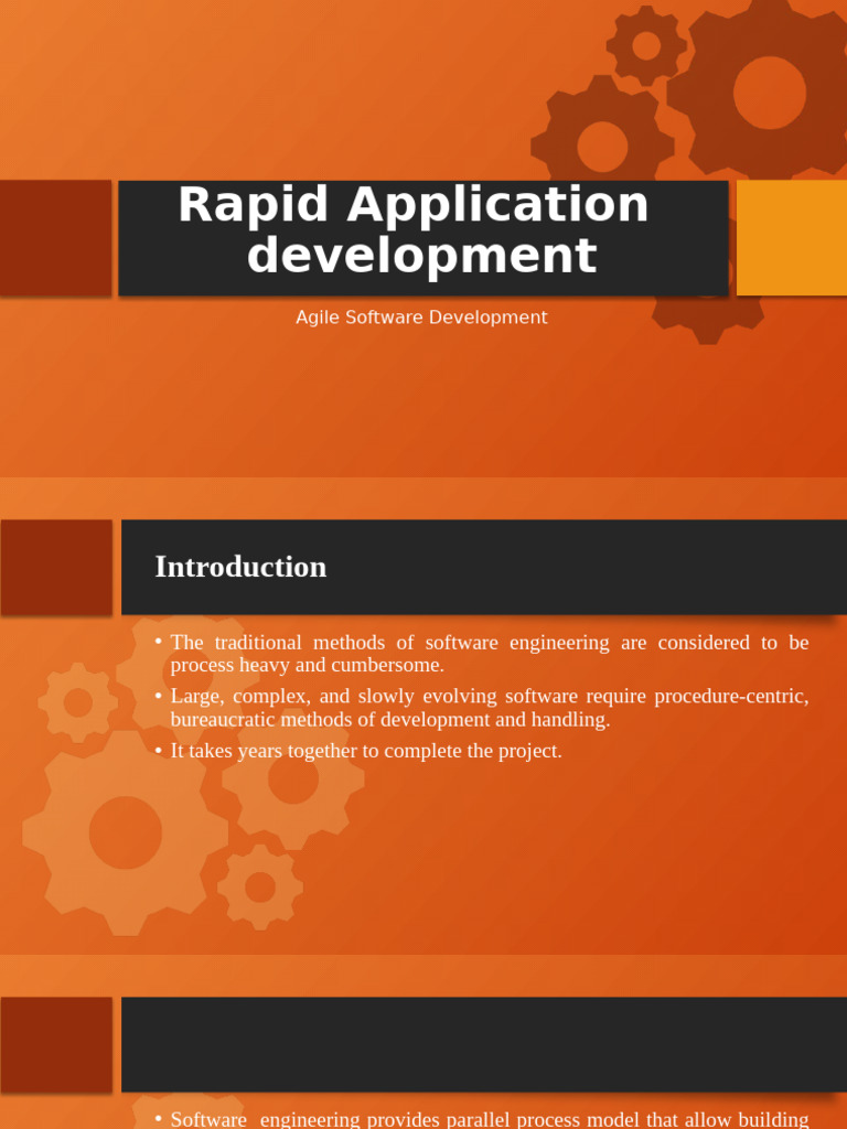 6 Rapid Application Development | PDF | Software Development Process | Engineering