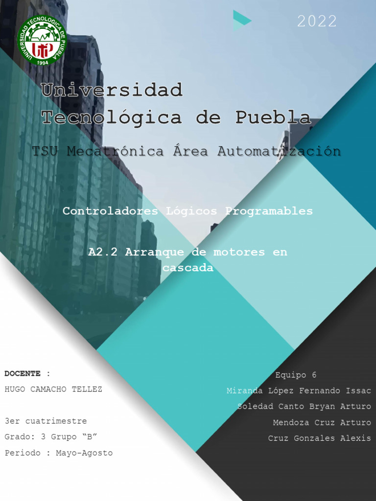 Equipo 6_B2_3 B | PDF | Controlador lógico programable | Automatización