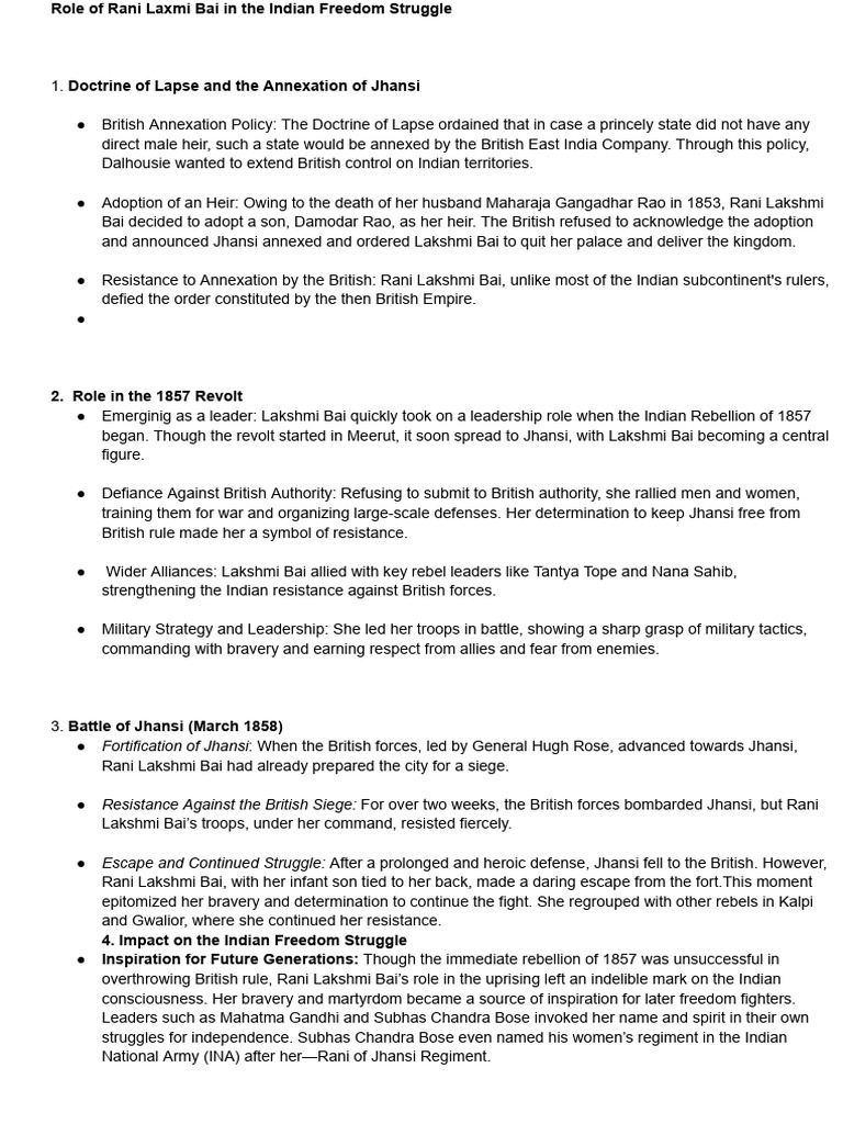 history of jhansi | PDF | Conflicts | Military