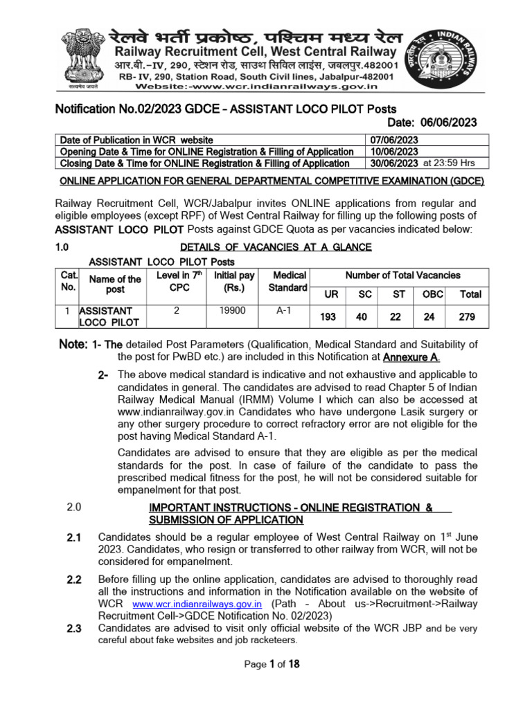 1686138607060-Gdce Alp Notification 02 2023 | PDF