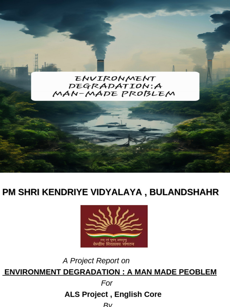 English Project File | PDF | Environmental Degradation | Habitat ...