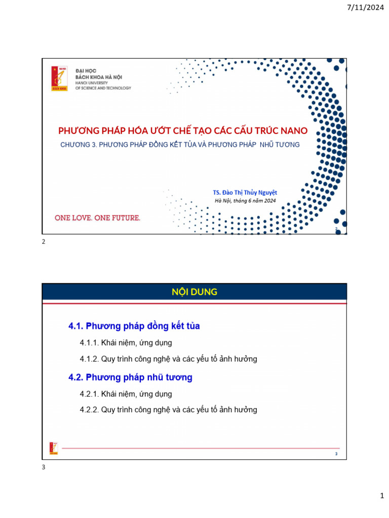Chuong 4. Phuong phap dong ket tua va nhu tuong | PDF