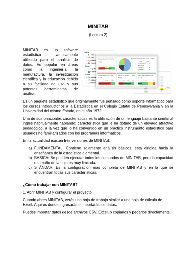 MINITAB Programa de Estadistica | PDF | Estadísticas | Análisis de regresión