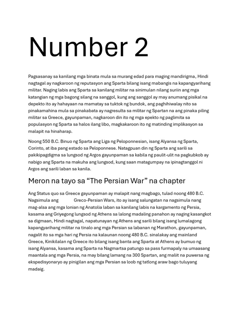 Number 2 Sparta AP-8 | PDF