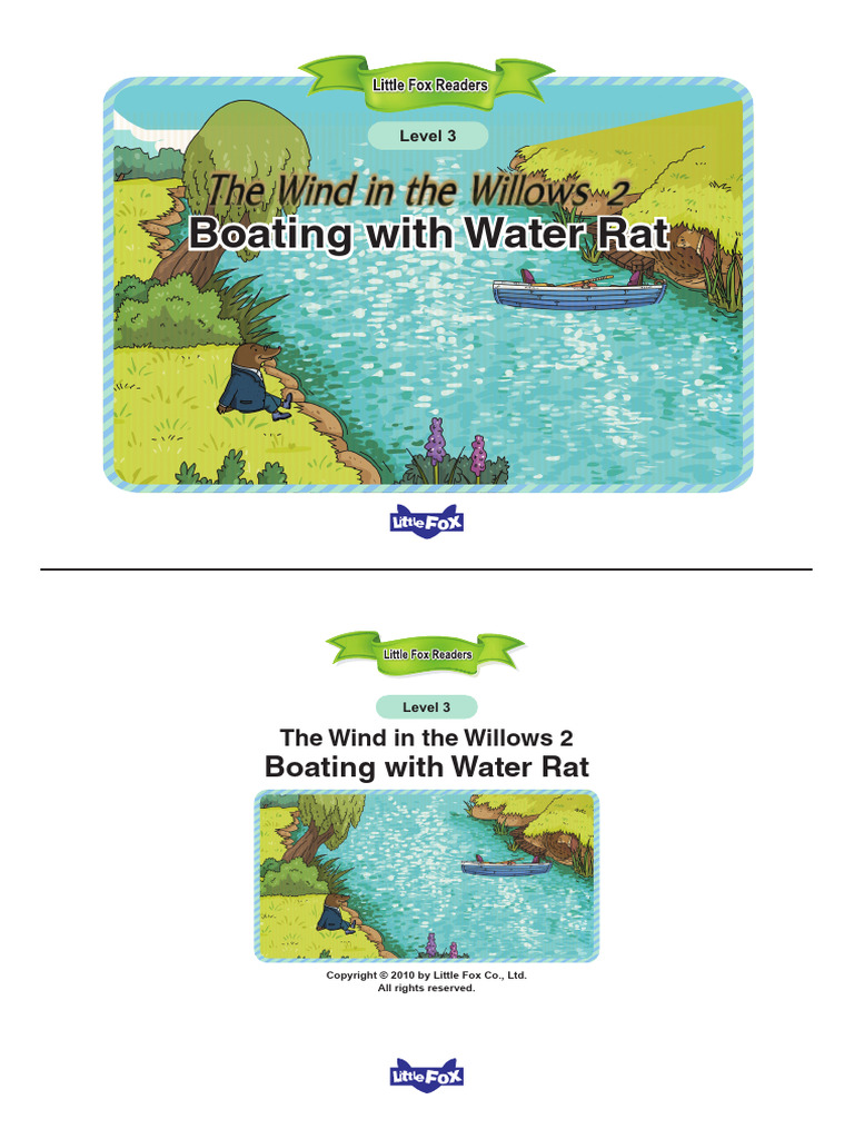The Wind in the Willows 2. Boating with Water Rat | PDF