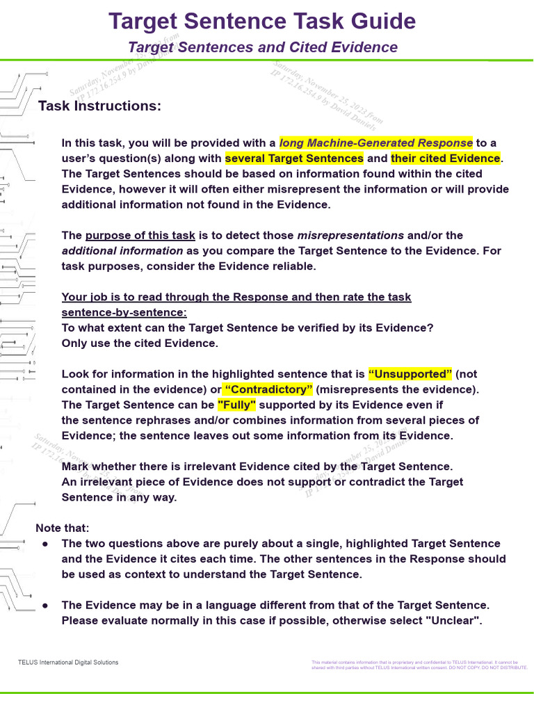Target Sentence Task Guide | PDF | Hypertension | Clinical Medicine