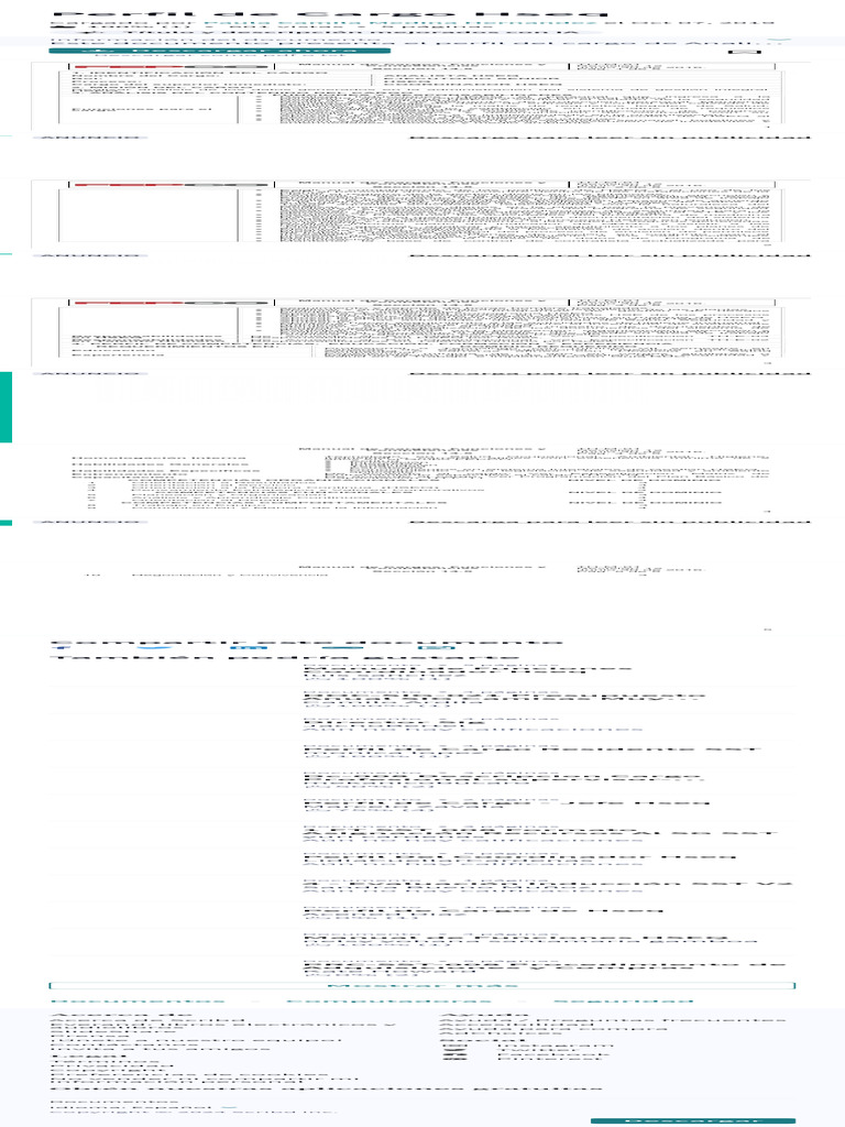 Perfil De Cargo Hseq Pdf Software La Seguridad Informática 2 Pdf