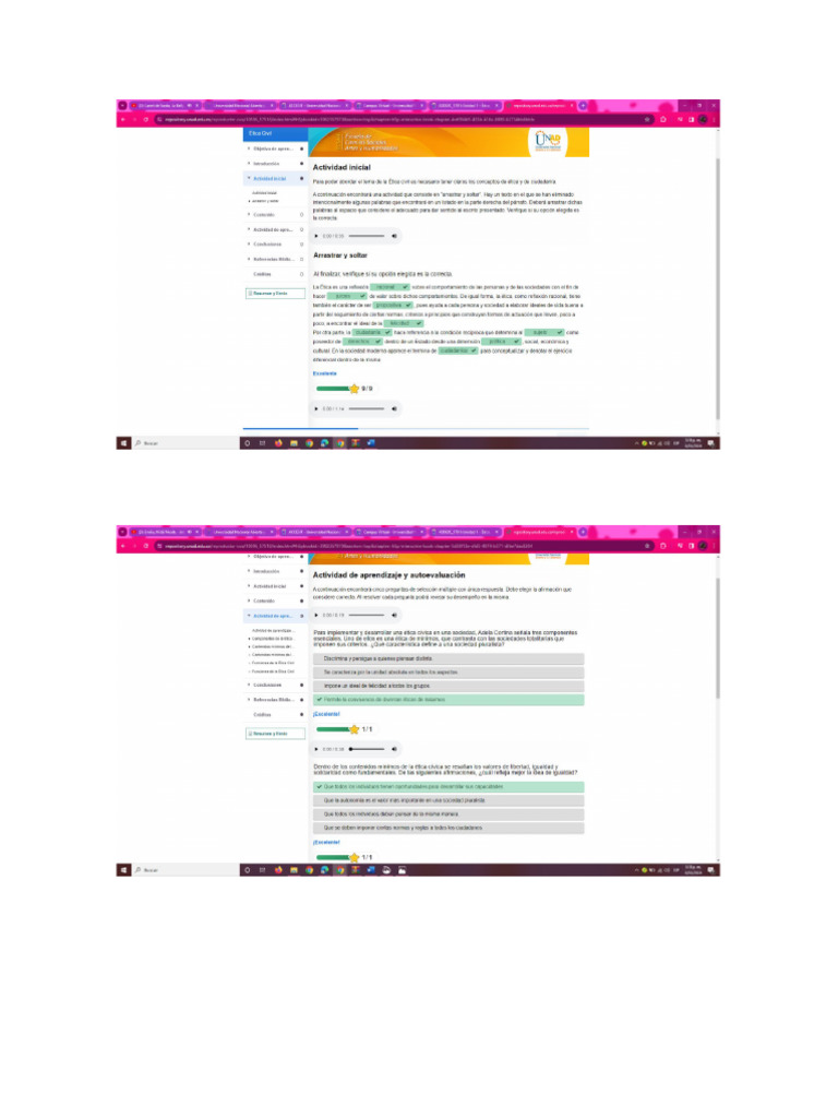Pantallazos Del OVA | PDF