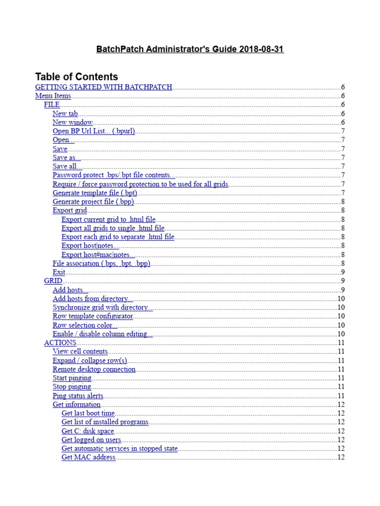 BatchPatch_Admin_Guide | PDF | Windows Registry | Microsoft Windows