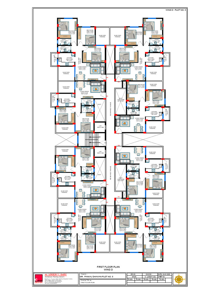 Plot No 5 - First Floor Plan | PDF | Home
