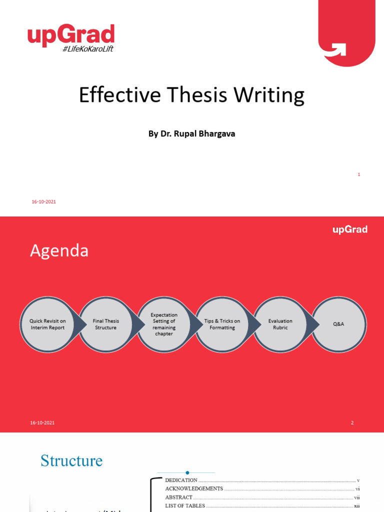 Effective Thesis Writing Guide | PDF | Methodology | Science