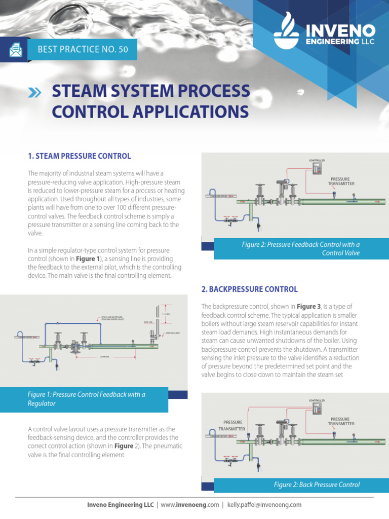 50-Steam-System-Process-Control-Applications | PDF | Valve | Feedback