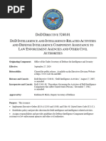 Dod Instruction 6495.03 Defense Sexual Assault Advocate Certification ...