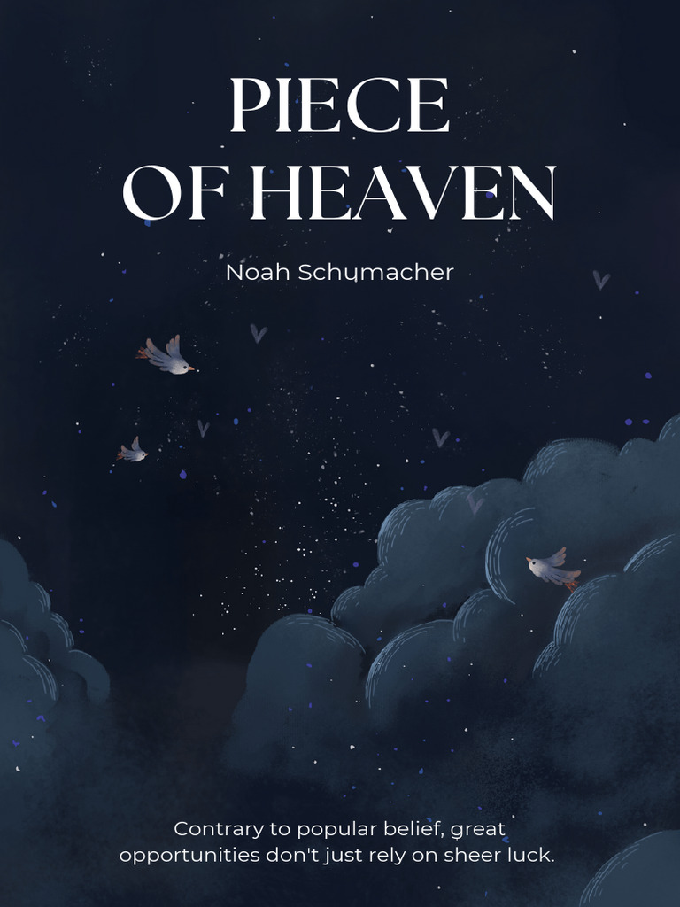 Blue and White Modern Book Cover A4 | PDF