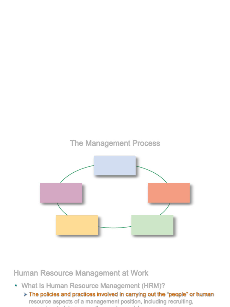 1 HRM - Intro | PDF | Human Resource Management | Employment